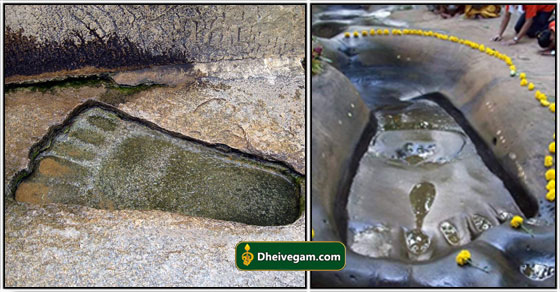 அனுமன் பாதம் உள்ள இடங்கள் | Hanuman footprint Places