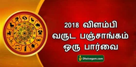Tamil Panchangam 2018 | தமிழ் பஞ்சாங்கம் 2018