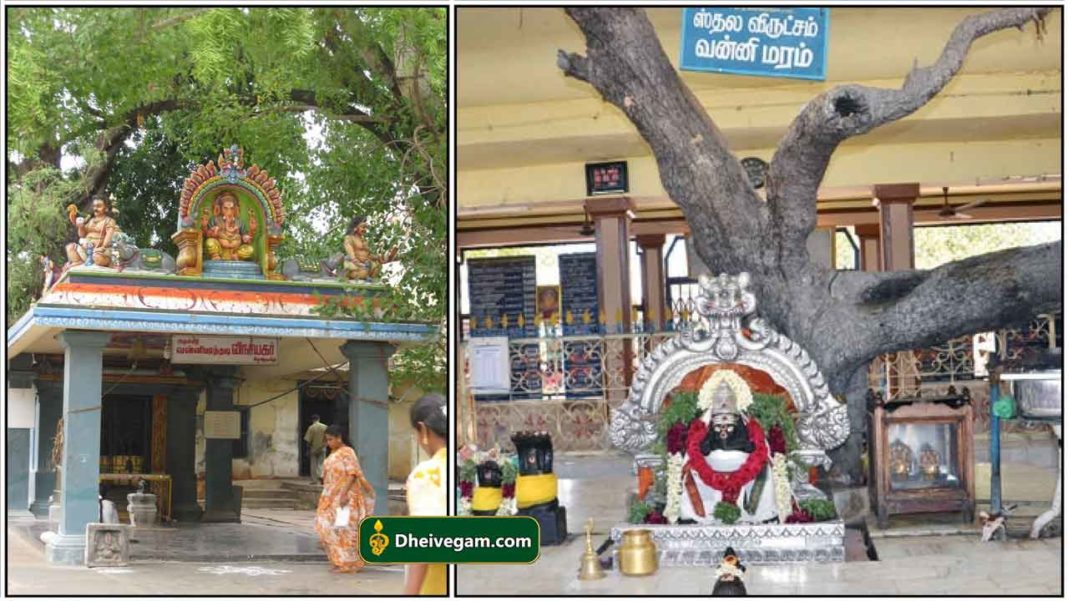 வன்னி மர விநாயகர் | Vanni marathadi vinayagar temple