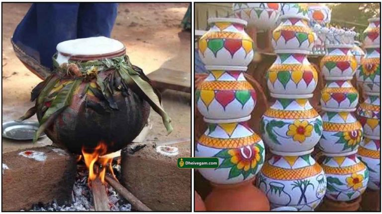 பொங்கல் பானை வைக்கும் முறை | Pongal paanai seivathu eppadi