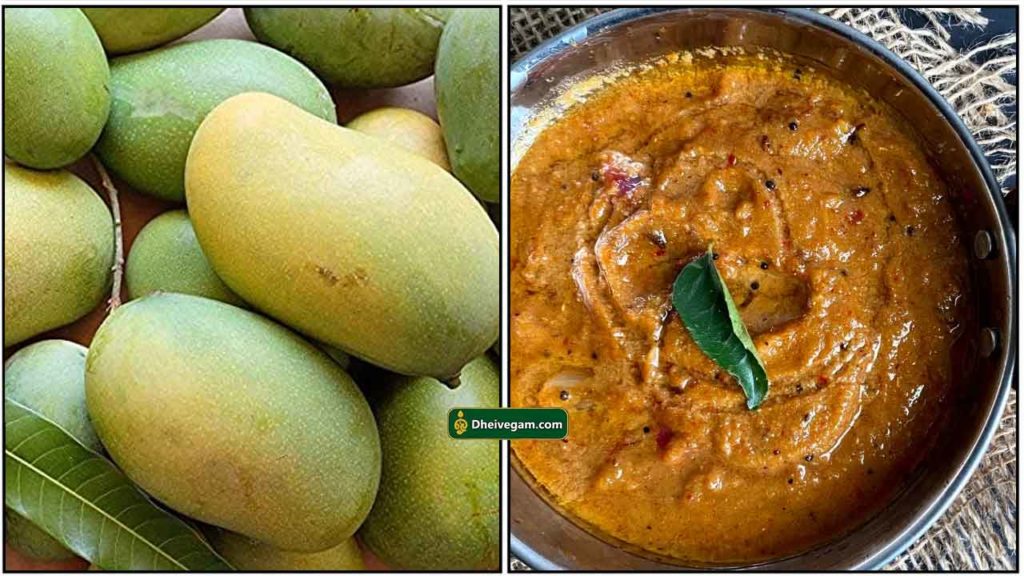10 நிமிடத்தில் சுவையான மாங்காய் குழம்பு சுலபமாக செய்வது எப்படி | Mango ...