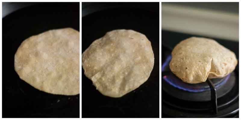 இரவு உணவிற்காக ஃபுல்கா மற்றும் சுவையான வெஜிடபிள் சப்ஜி | Phulka Recipe ...