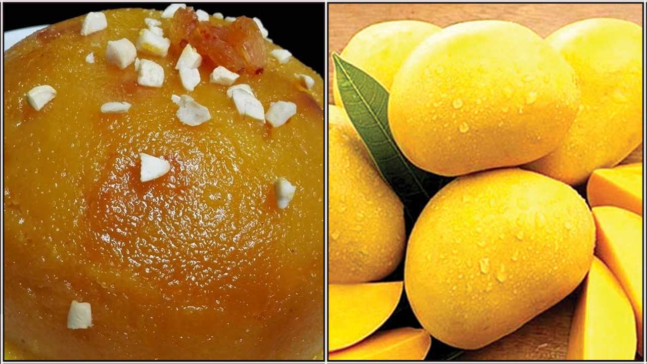 மாம்பழ அல்வா செய்முறை | how to make mango halwa recipe in Tamil