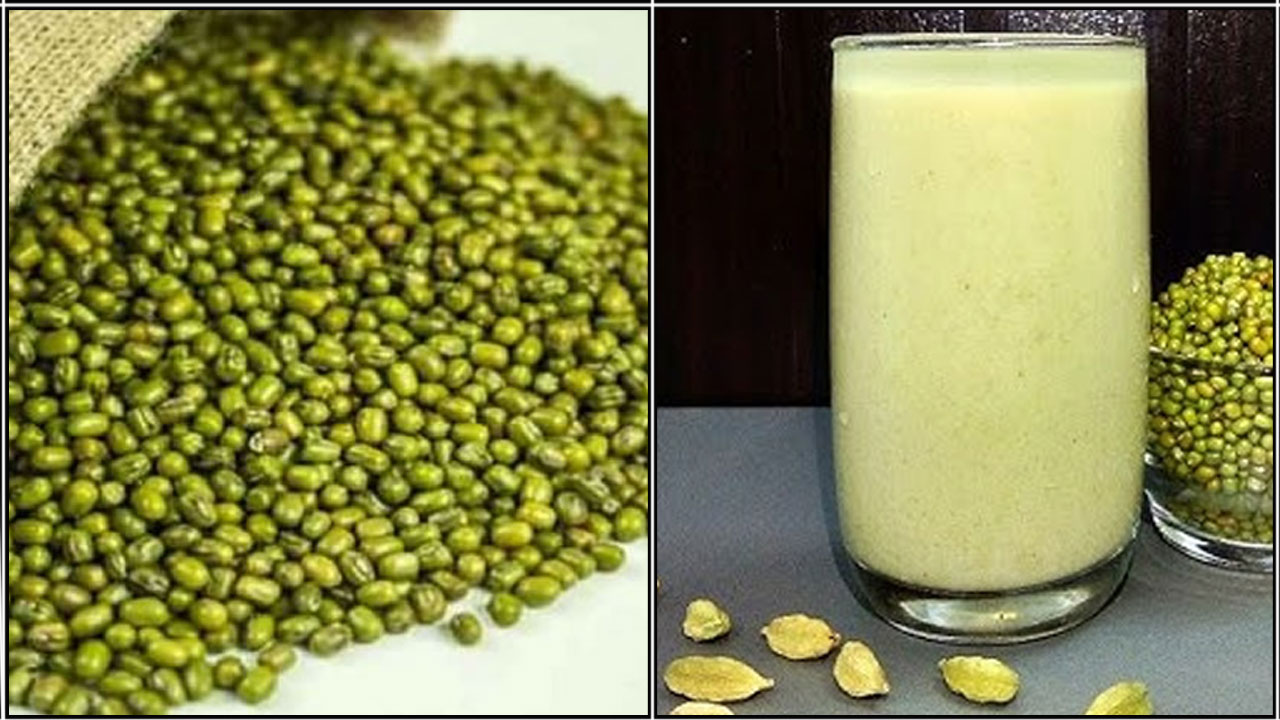 சத்தான பச்சை பயிறு குளிர்பானம் | healthy pacchai pairu kulirpanam ...